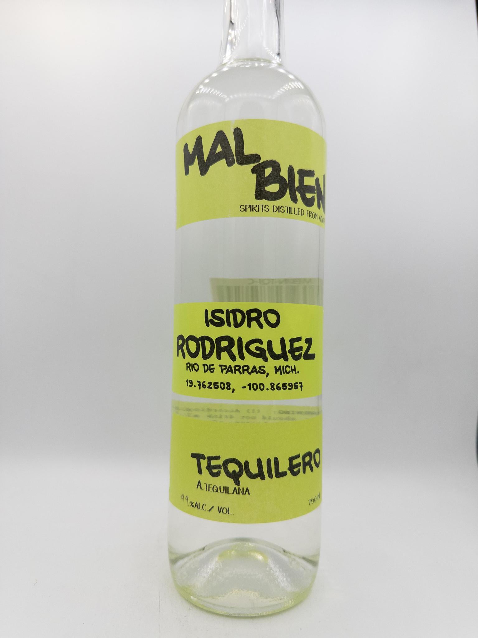 Mal Bien Isidro Rodriguez Tequilero 750ml – Community Wine and Spirits